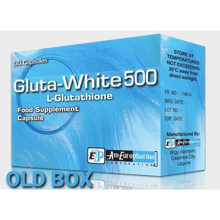 Gluta White 500 Glutathione 500mg Capsule | Lazada PH