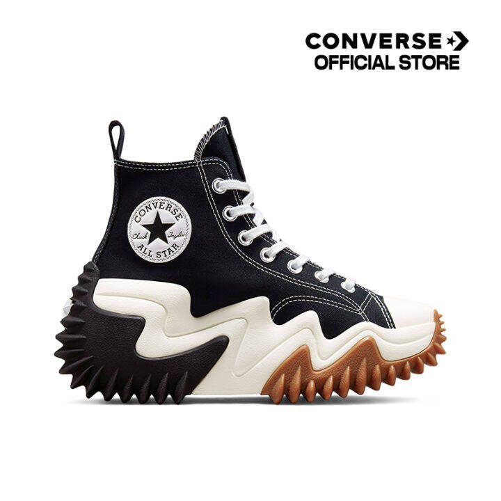 Converse Run Star Motion Canvas Platform - CX - Black/White/Gum Honey ...