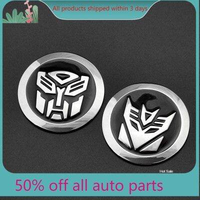 NEW Car Metal 65mm 3D Black Transformer Autobot Emblem Badge | Lazada PH