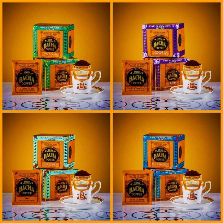 Bacha Coffee / I Love Paris / Tolteca Chocolate / 1910 / Blue Danube ...