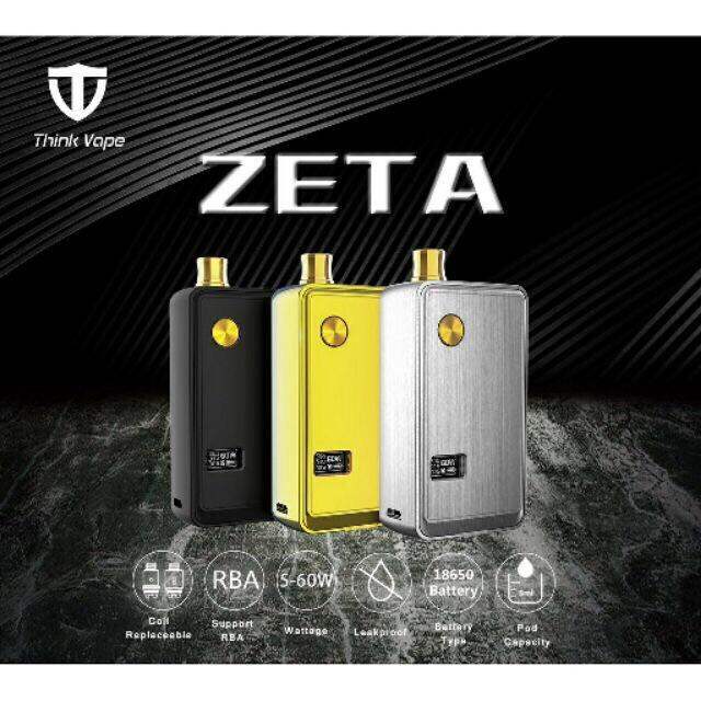 🔥ORIGINAL🔥THINK VAPE ZETA AIO POD KIT | Lazada PH