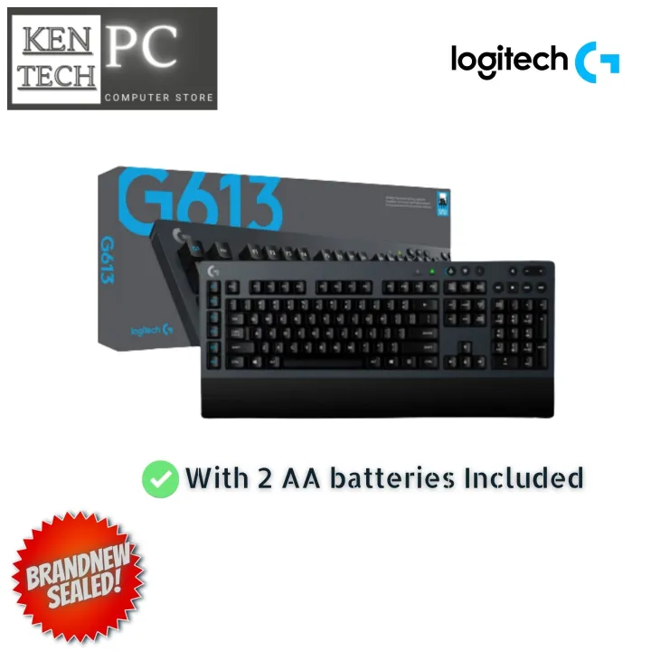 Logitech G613 WIRELESS MECHANICAL GAMING KEYBOARD | Lazada PH