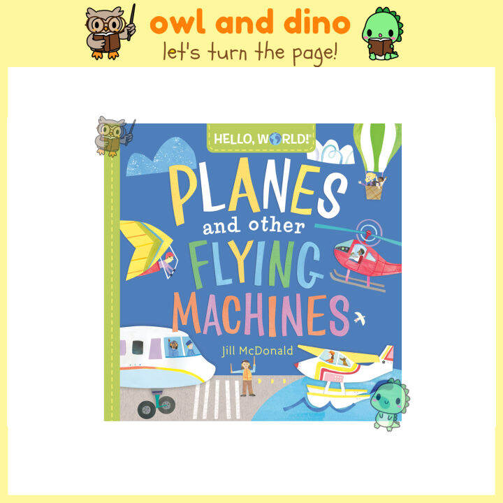 Hello World Planes and Other Flying Machines (Board Book) | Lazada PH
