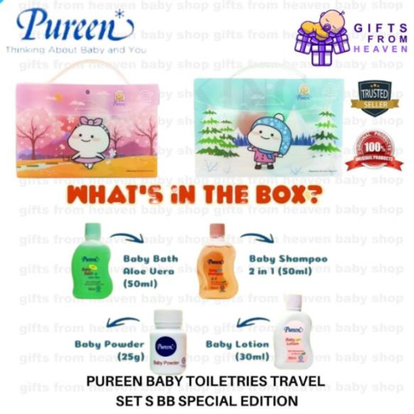 Pureen Travel Pack (Regular) 20-50ml | Lazada