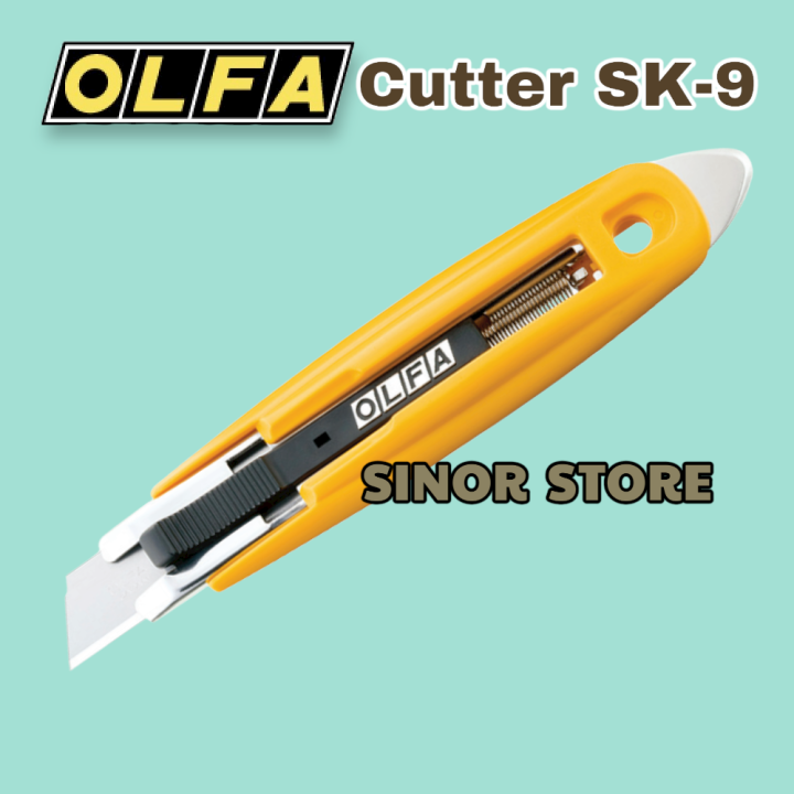 Olfa Cutter SK-9 Semi Automatic Safety Knife | Lazada Indonesia