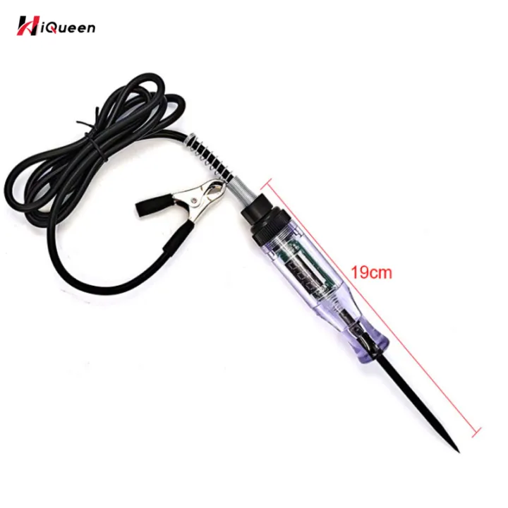 HiQueen 6-24โวลต์ดิจิตอล Led วงจรทดสอบไฟฟ้ายานยนต์ตรวจจับแรงดันไฟฟ้าวัด ...