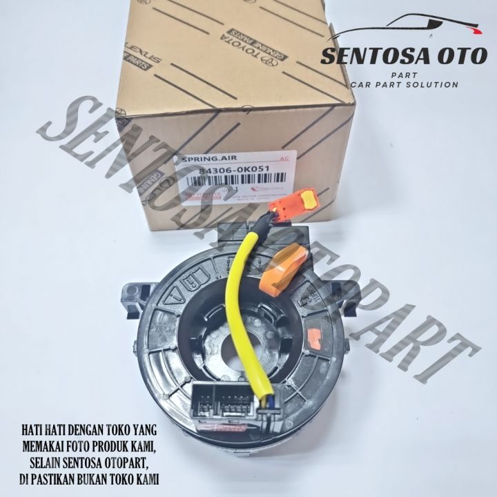 Kabel Spiral Klakson Innova Reborn Fortuner VRZ Hilux Revo Original ...