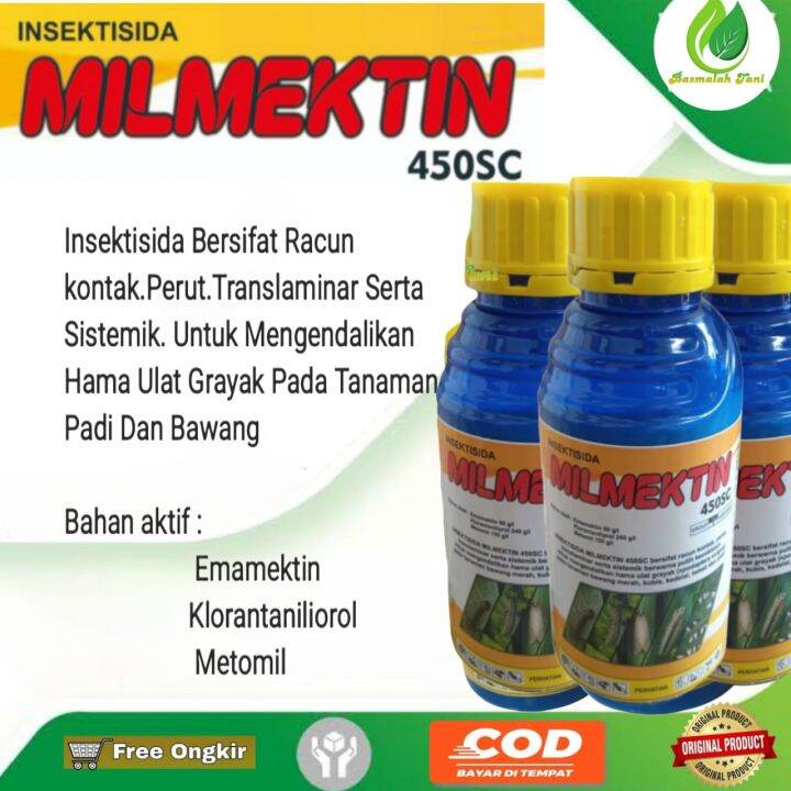 MILMEKTIN 450SC INSEKTISIDA KONTAK SISTEMIK PENGENDALI PEMBASMI HAMA ...