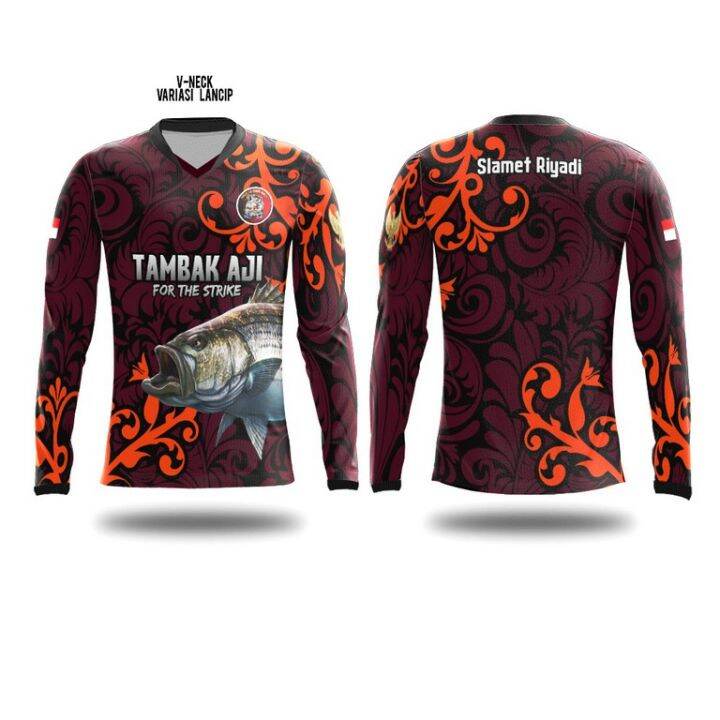 Kaos Baju Jersey Custom Premium Mancing Memancing Baju Motif desain ...