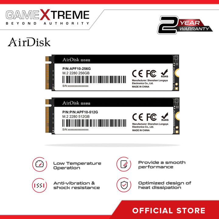 AirDisk M.2 SSD SATA | R900-NVMe 3.0 PCIe | 256GB/512GB/Laptop PC SSD ...