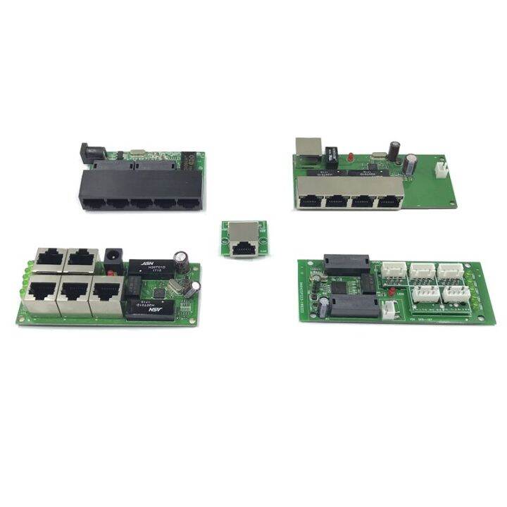 OEM factory direct mini fast 10 / 100mbps 3-port Ethernet network lan hub switch board two-layer ...