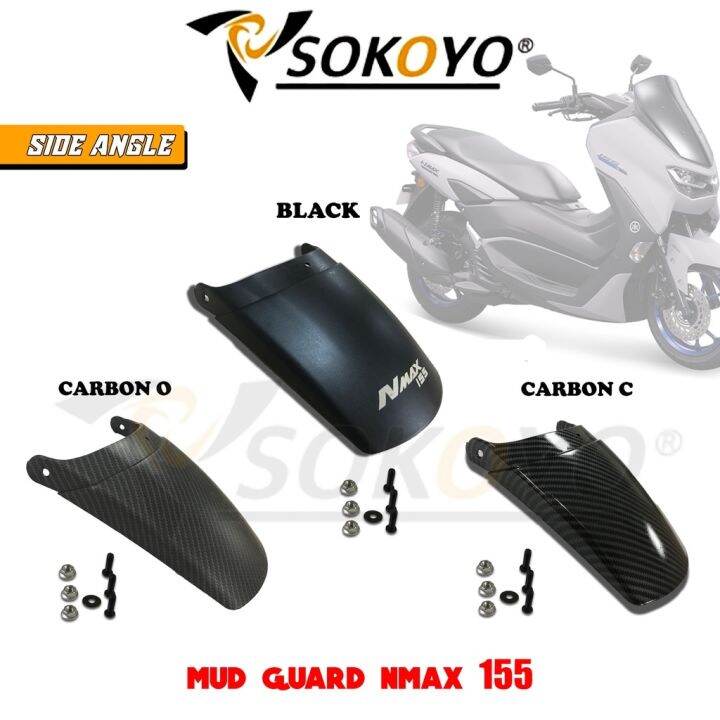 1 Pc Yamaha Nmax V1 V2 Front Fender Extension Mud Guard Extension ...