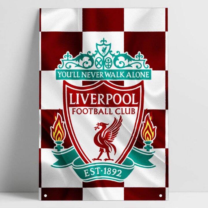 LFC Logo Metal Tin Sign Retro Tin Plate Sign Wall Art Decor Poster 20 ...
