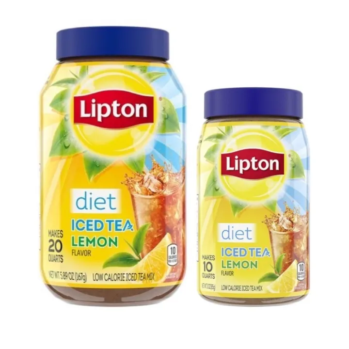foodW Lipton Diet Iced Tea Lemon (Low Calorie) | Lazada PH