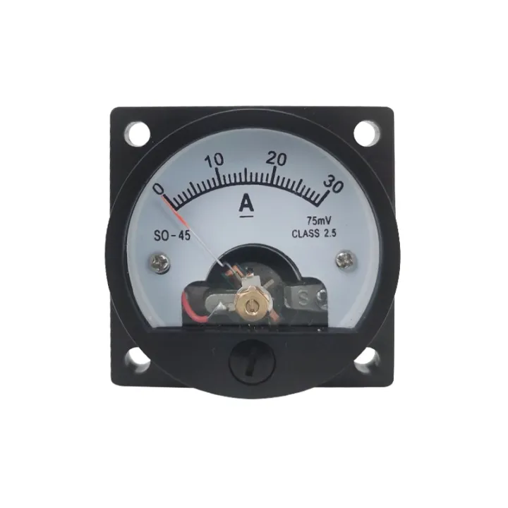 1pc So-45-A 20a 30a 50a 100a/75mv Dc Analog Meter Panel Gauge Dc ...