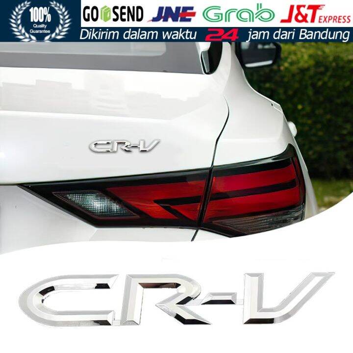 Honda CRV Stiker Emblem Logo CR-V Tulisan Honda CRV 3D Stiker Sticker Mobil CRV | Lazada Indonesia