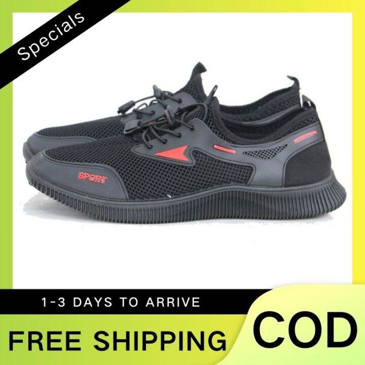 Outdoor Hiking Rubber Shoes For Men Casual Walking Cycling Shoes For ...