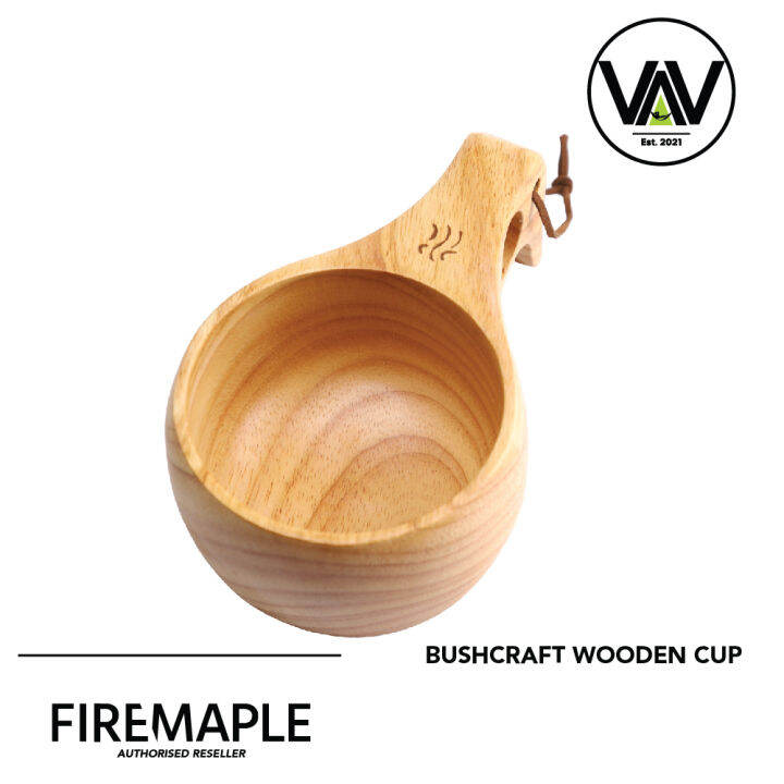 FIREMAPLE Ancest Bushcraft Wooden Cup | Lazada