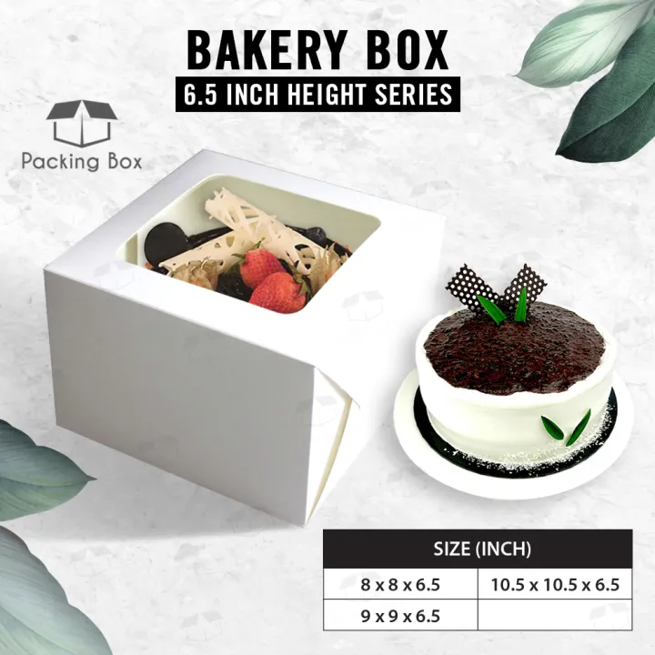 Window Cake Box Folding Box with Window | Lazada