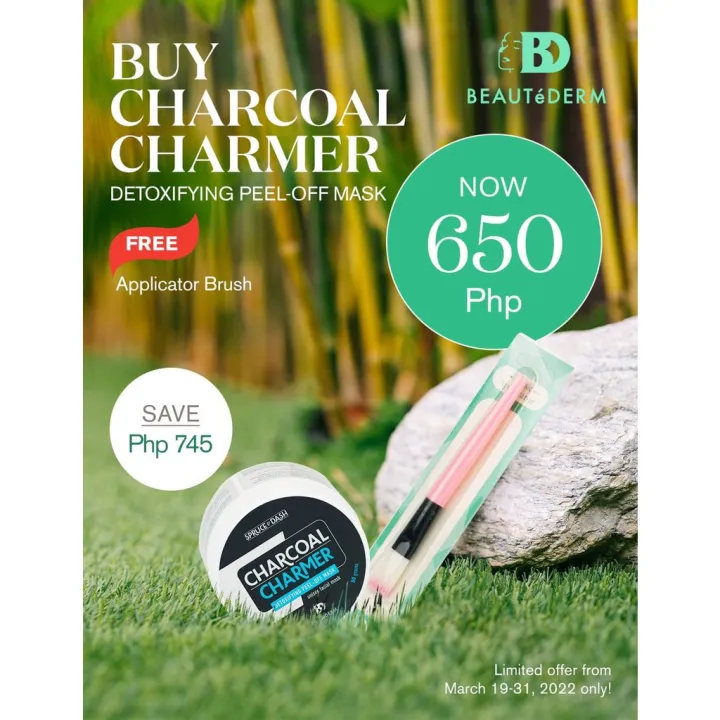 [ Crazy 9ners ] ** BEAUTéDERM Charcoal Charmer Mask | Lazada PH