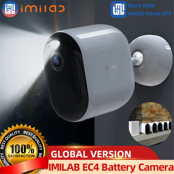 2021IMILAB EC4 Spotlight Camera Set 4MP Wifi Camera 5200mAh Battery ...