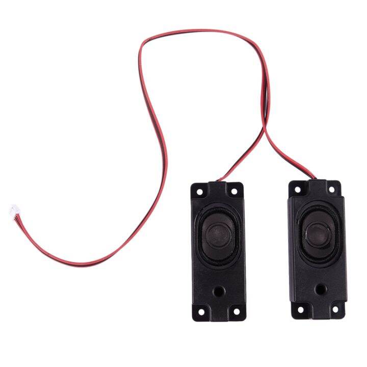 1 Pair 4-Pin Balance Plug Rectangle Magnet Speaker Amplifier 3W 8 Ohm ...