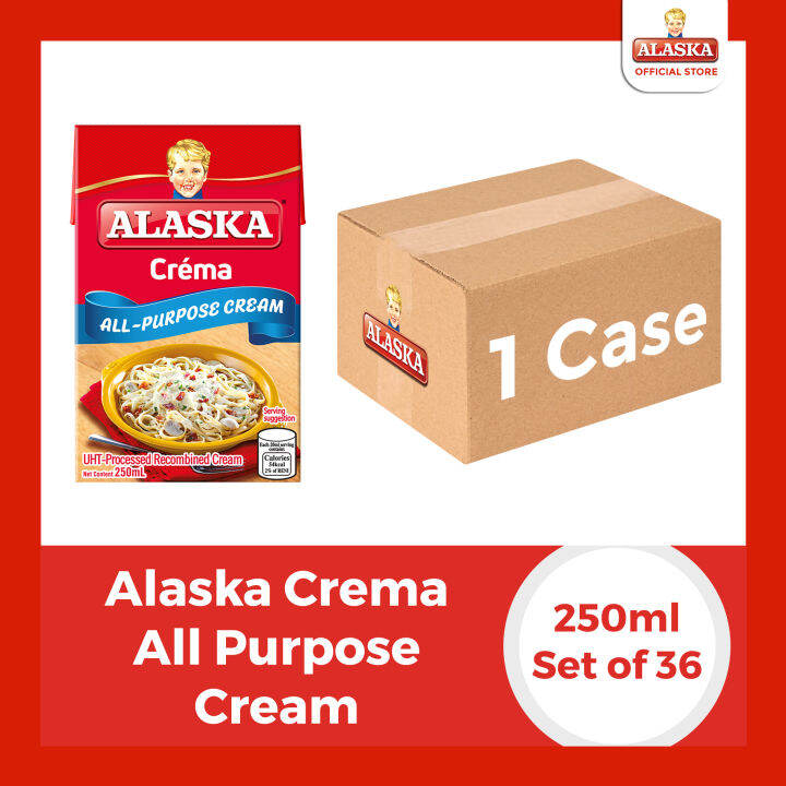 Alaska Crema All-Purpose Cream 250ml 36pcs | Lazada PH