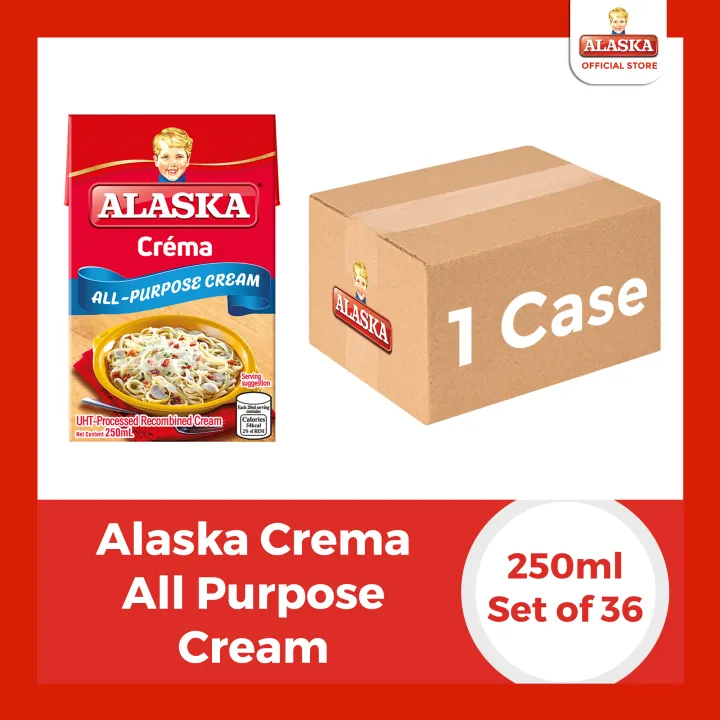 Whole-Sale Alaska Crema All-Purpose Cream 250ml 36pcs | Lazada PH