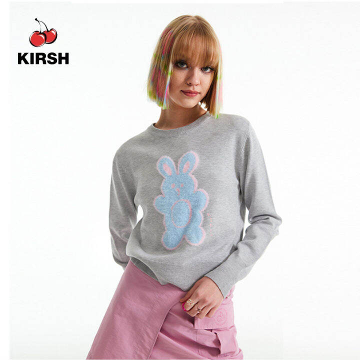 [KIRSH] WITTY BUNNY POINT KNIT | 23SS | Korean | Korean Style | Korean ...