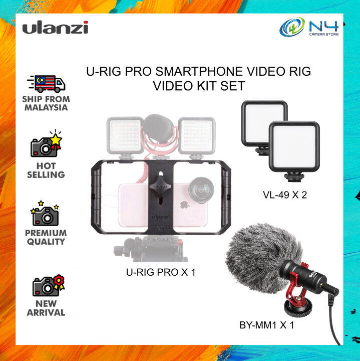 Ulanzi U-Rig Pro Smartphone Video Rig Kit Set for Vlogger/Videography ...