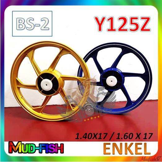 ENKEL YAMAHA Y125Z | LC135 5S | LC V8 FI 6 KAKI RAWANG 6 LEGS SPORT RIM COPY ORIGINAL (1.40 / 1. ...