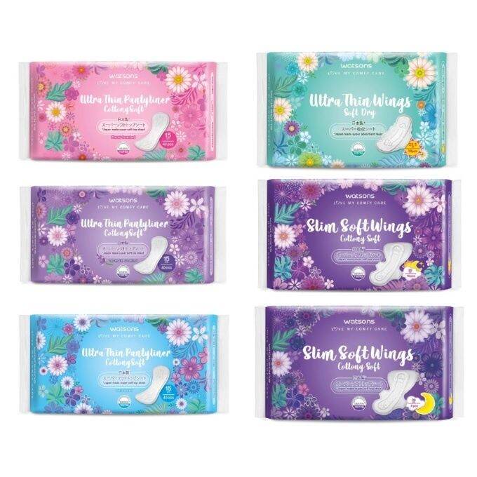 Watson Watsons Panty Liners UltraThin 15cm 40s / Ultra-Long Cottony ...