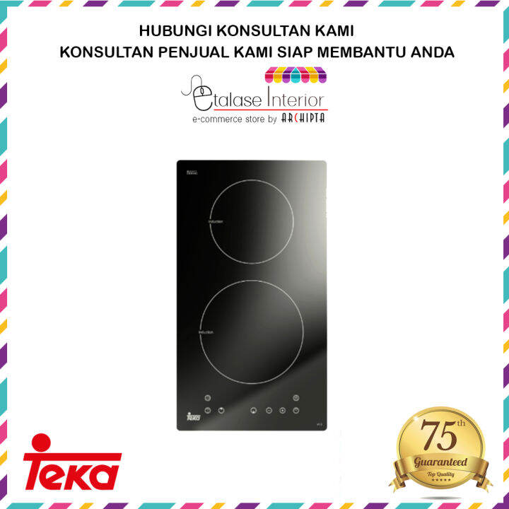 Teka - Kompor Listrik Induksi Tanam/ Build In 2 Tungku IBS 32920 TCS ...
