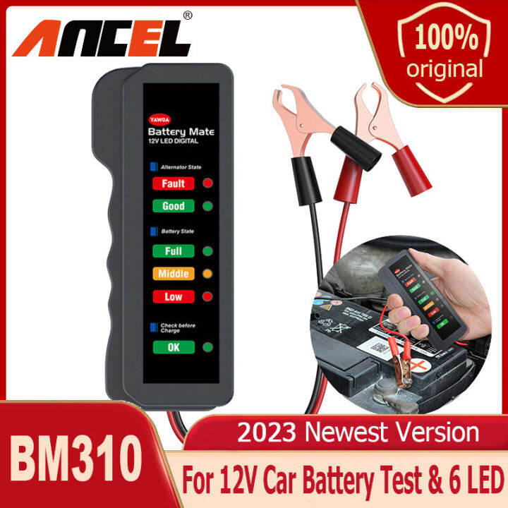 ขายดี BM310รถ12V เครื่องกำเนิดไฟฟ้ากระแสสลับเครื่องตรวจสอบ Penguji ...