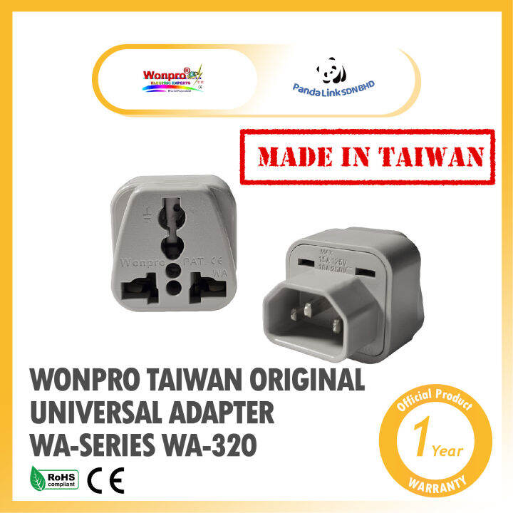 WONPRO WA-320 Taiwan Original Universal Adapter WA-Series (Computer ...