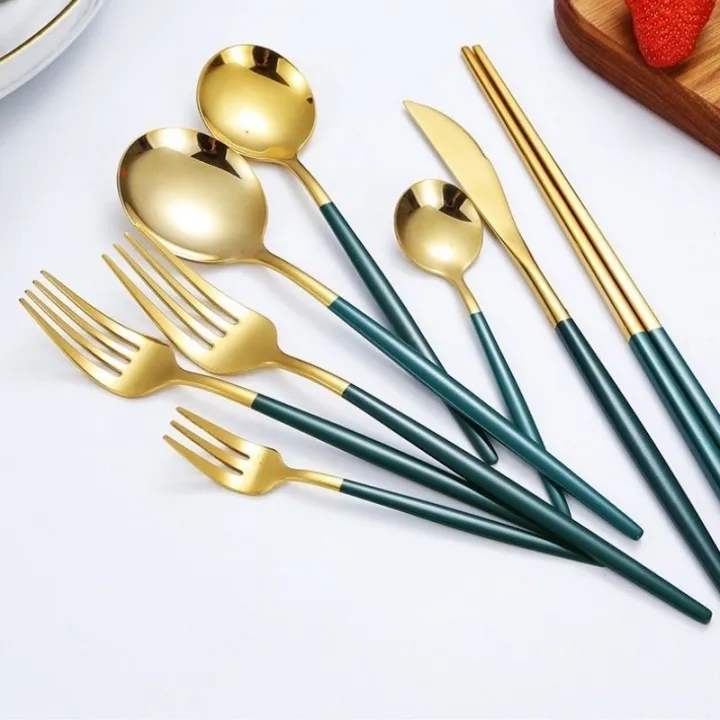 Sendok Garpu KOREA Premium Stainless 304 Sujeo Sendok Garpu /CHOPSTICK ...