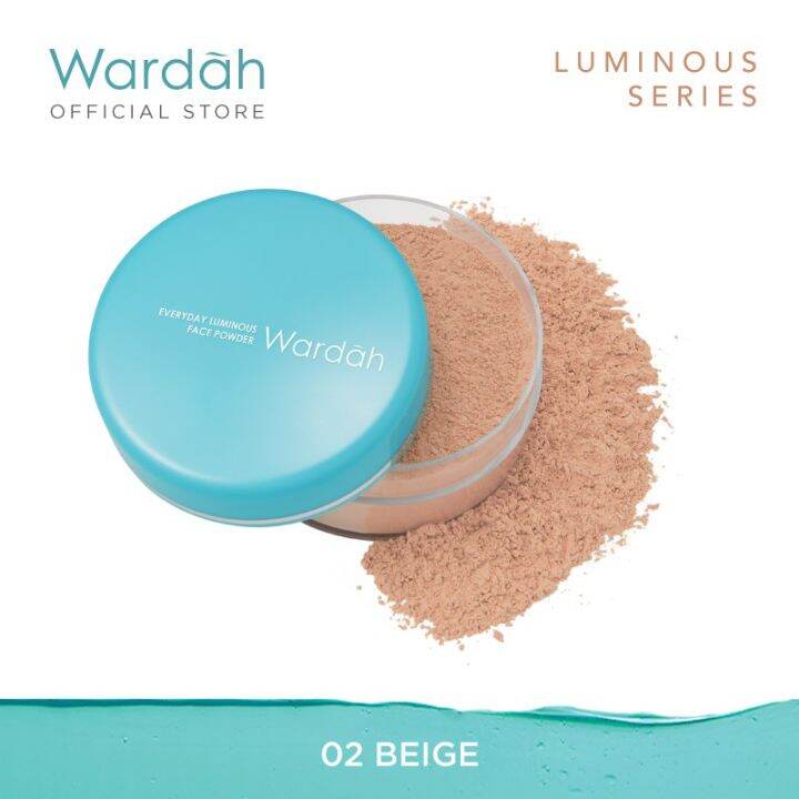 Wardah Everyday Luminous Face Powder 02 Beige 30 g | Lazada Indonesia