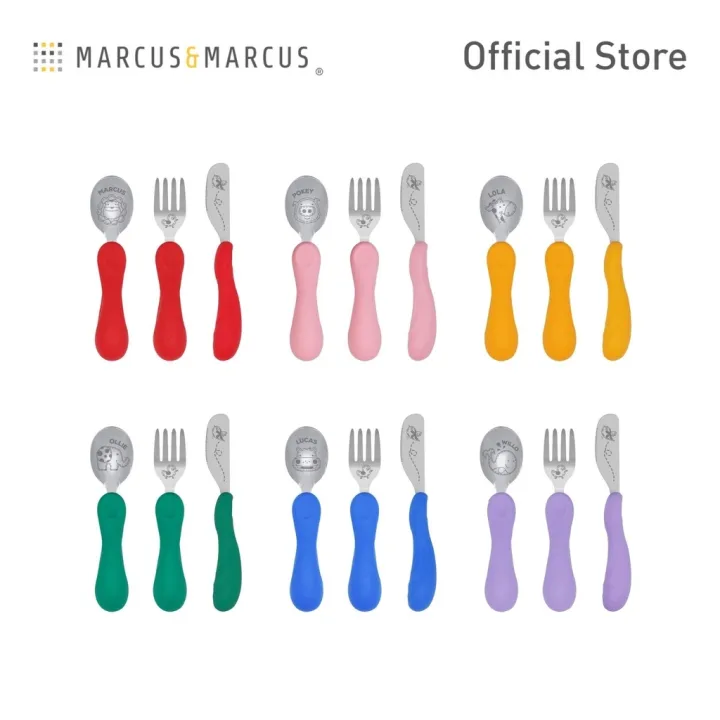 Marcus Marcus Easy Grip Cutlery Set | Lazada PH