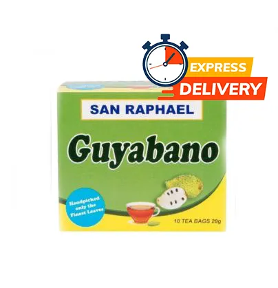 San Raphael Guyabano Herbal Tea 1 Box / 10 Tea Bags (20g) | Lazada PH