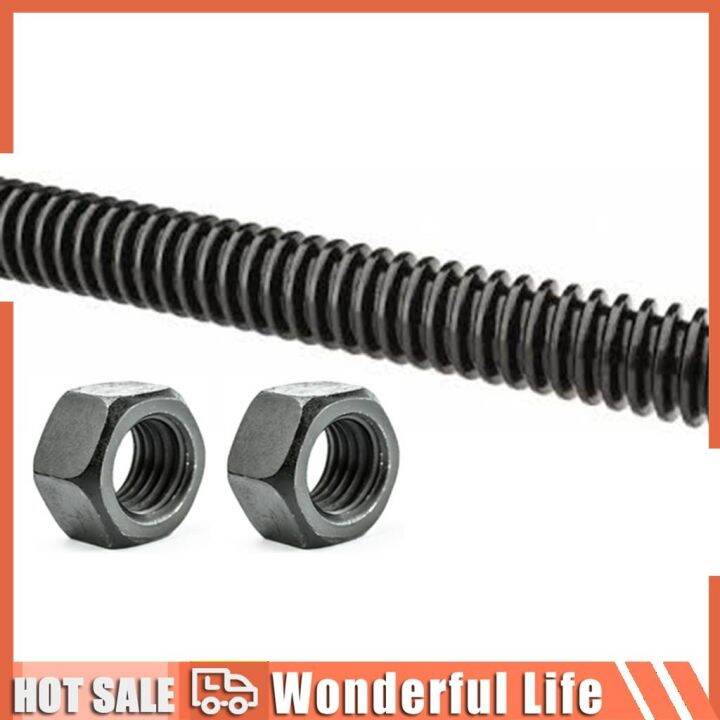 BI THREADED ROD 1 x 1/2 METER LENGHT WITH 2 PIECE NUT | Lazada PH