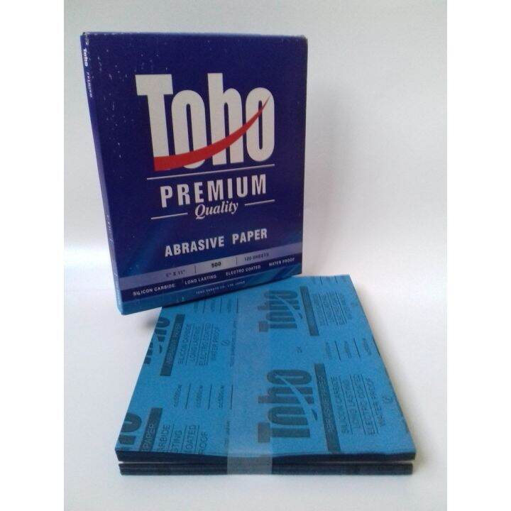TOHO Amplas Grit 80 Persegi Panjang Amplas Lembaran | Lazada Indonesia