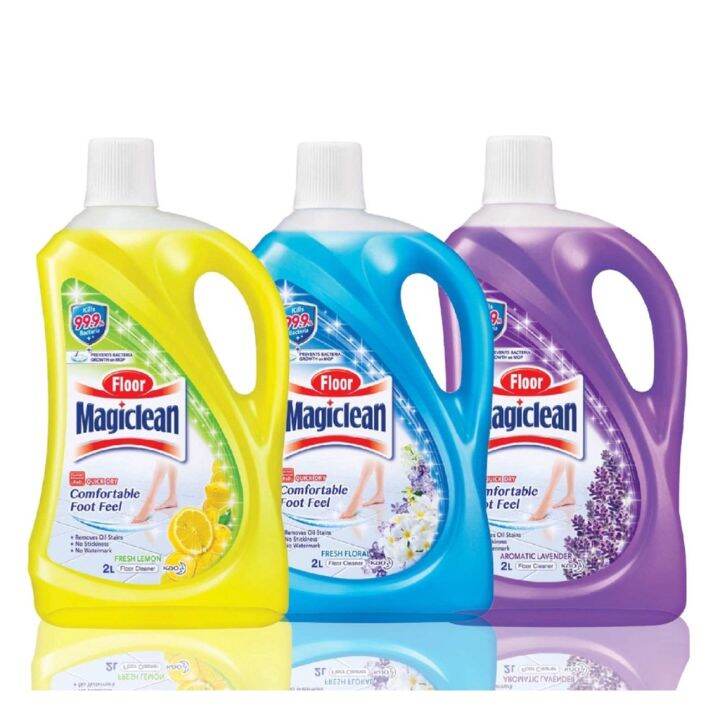 Kao Magiclean Floor Cleaner (2L) - 3 Variants | Lazada
