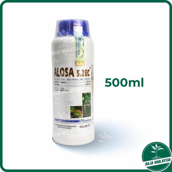 ADVANSIA Alosa 5.2EC Racun Serangga Ulat Ratus Ulat Pengorek Buah 500ml ...