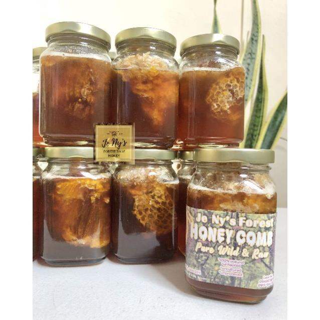 Pukyutan Honeycomb In A Jar (Jeny's Forest Raw Wild Honey) | Lazada PH