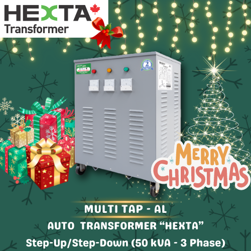 Trafo Listrik Auto Transformer Hexta multi tap 50 kVA | Lazada Indonesia
