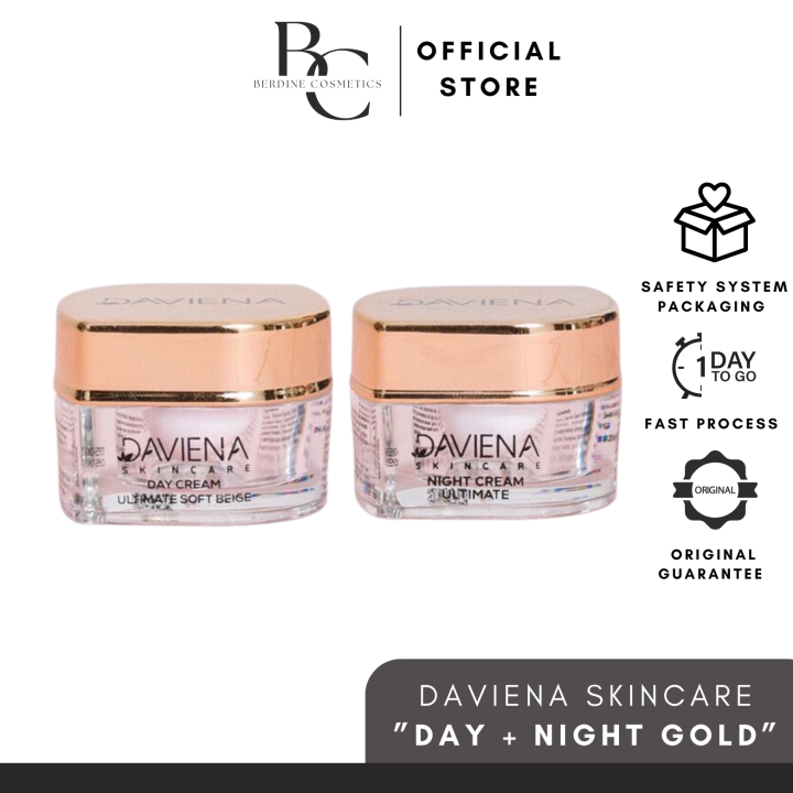 (OFFICIAL) Daviena Night & Day Cream Gold Original - Daviena Gold ...