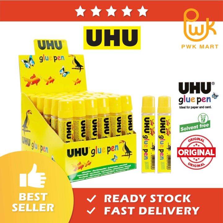 UHU HAPPY GLUE 50ML (GLUE PEN) | Lazada