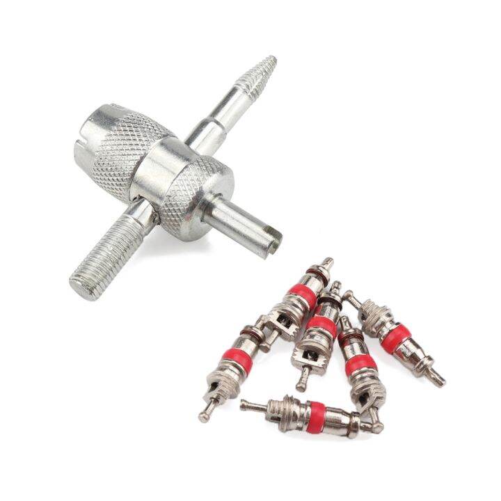4 in 1 Tyre Valves Core Removal Tool Set Tyre Valves Repair Tool Tyre ...