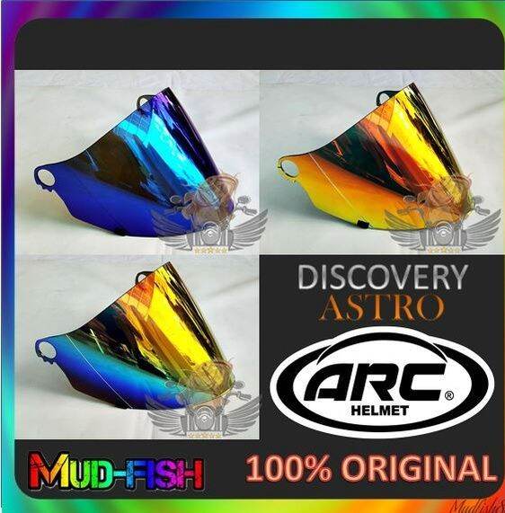 ARC ASTRO | UJANG | DISCOVERY COLOR VISOR (100% ORIGINAL) | Lazada