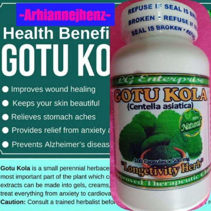 PURE GOTU KOLA CAPSULE-PREVENT ALZHEIMER'S/DEMENTIA DISEASE | Lazada PH